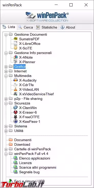 winPenPack è la soluzione per avere con te i software portable che più ...