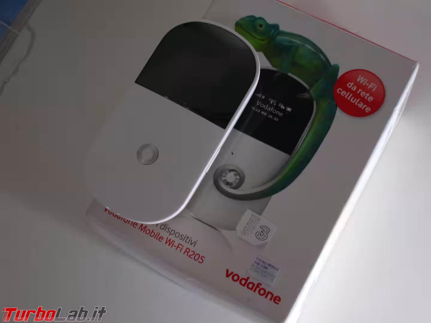 Router 3G Vodafone Mobile Wi-Fi R205: come utilizzare la SIM di ...