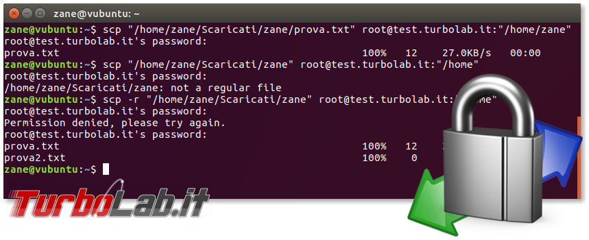 Guida Sftp Scp Con Esempi Download E Upload File Via Ssh Da Linea Di