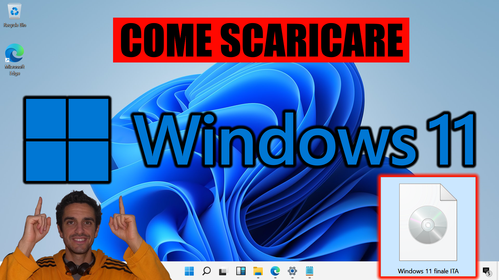 Scaricare Windows 11 DVD/ISO in italiano: download diretto ufficiale ...